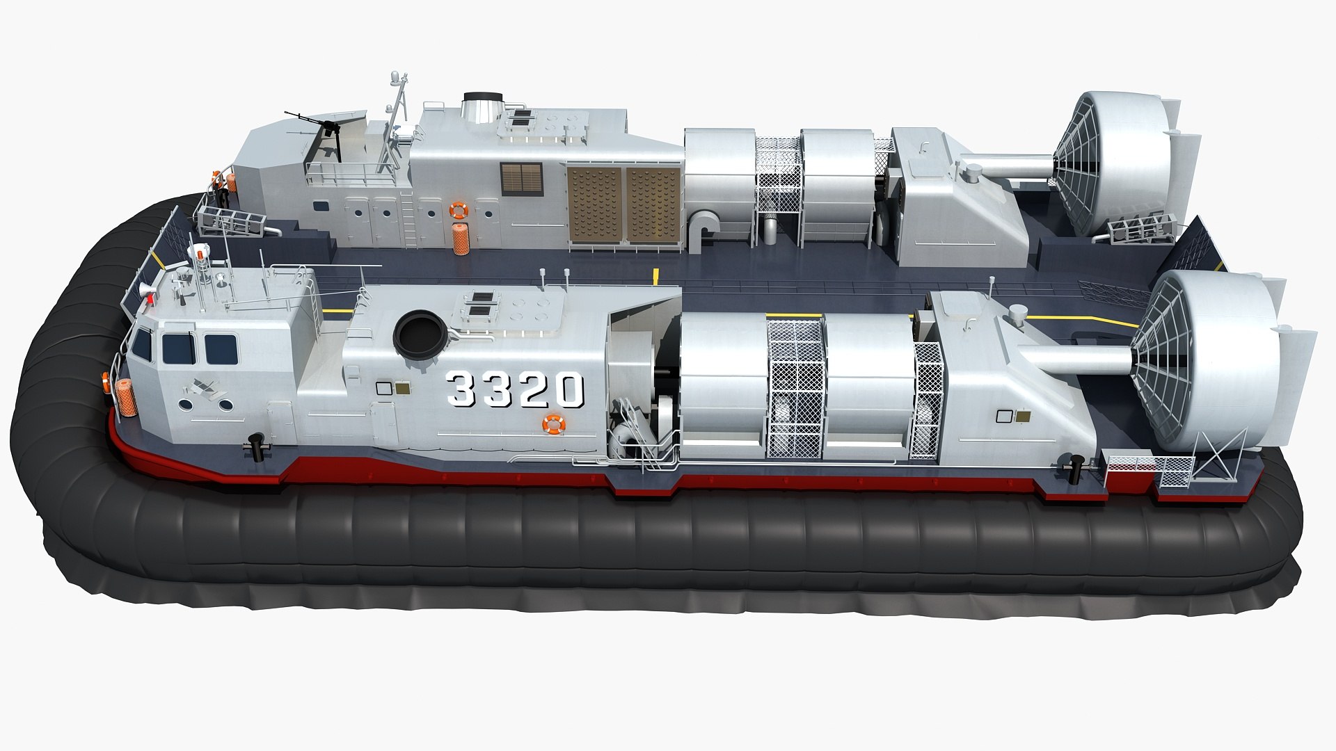 Chinese Type 726 LCAC 3D - TurboSquid 2255508