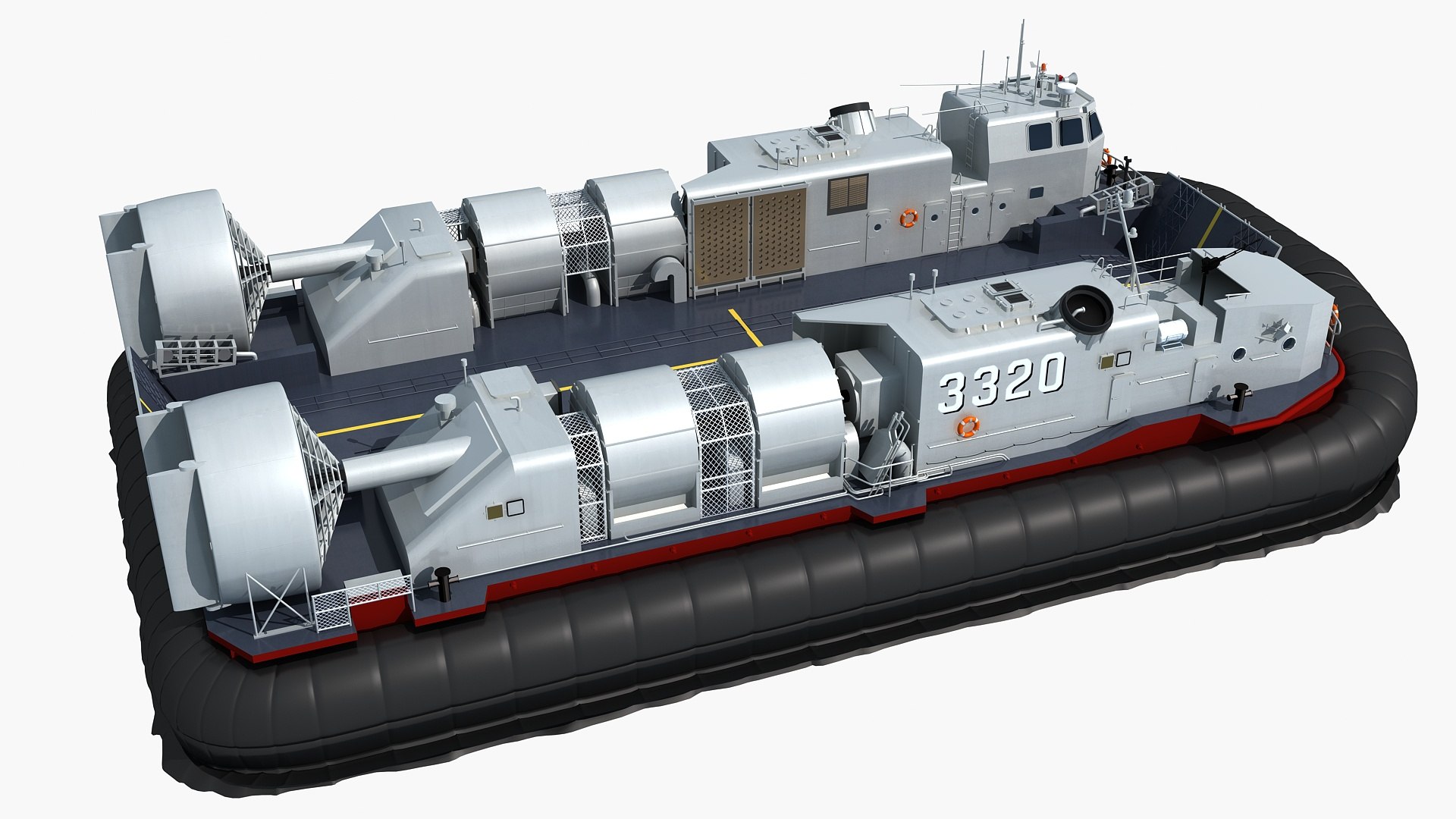 Chinese Type 726 LCAC 3D - TurboSquid 2255508