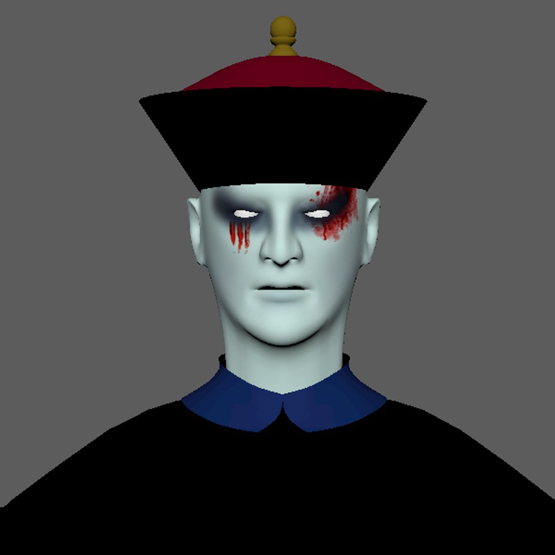 Chinese Zombie Model - TurboSquid 1271251