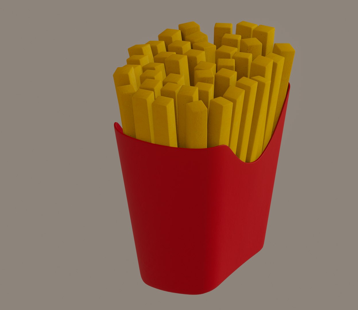 French Fries 3D - TurboSquid 1757361