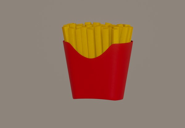 French Fries 3D - TurboSquid 1757361