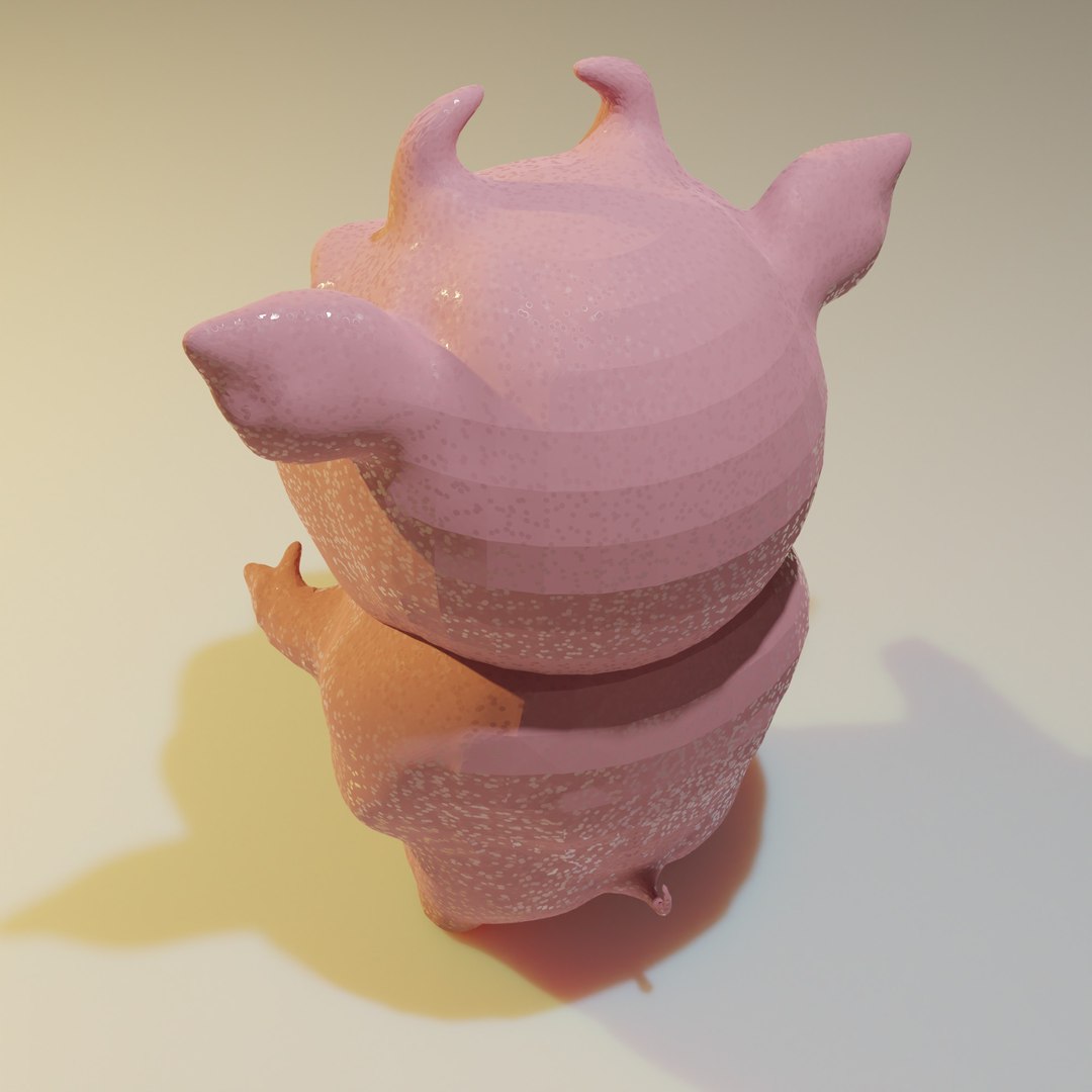 Scary Demonic Pig 3D Model - TurboSquid 2182837