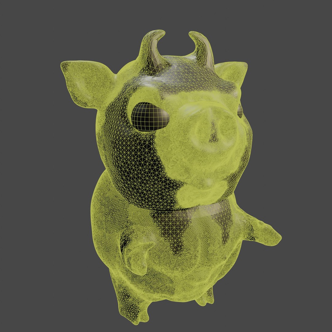 Scary Demonic Pig 3D Model - TurboSquid 2182837