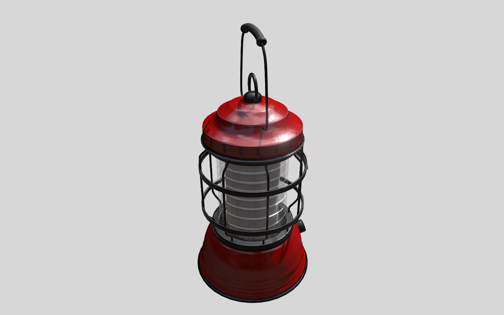 3D Barebones Forest Lantern - TurboSquid 1268207