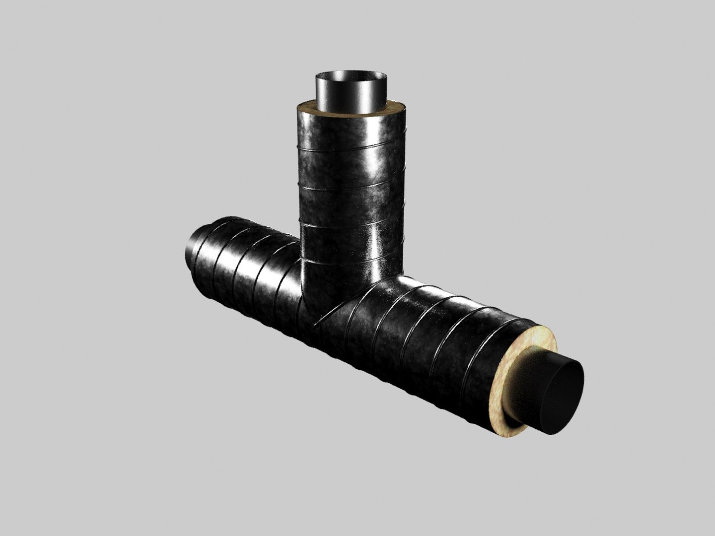 Fittings For Insulated Pipes Model - TurboSquid 1985702