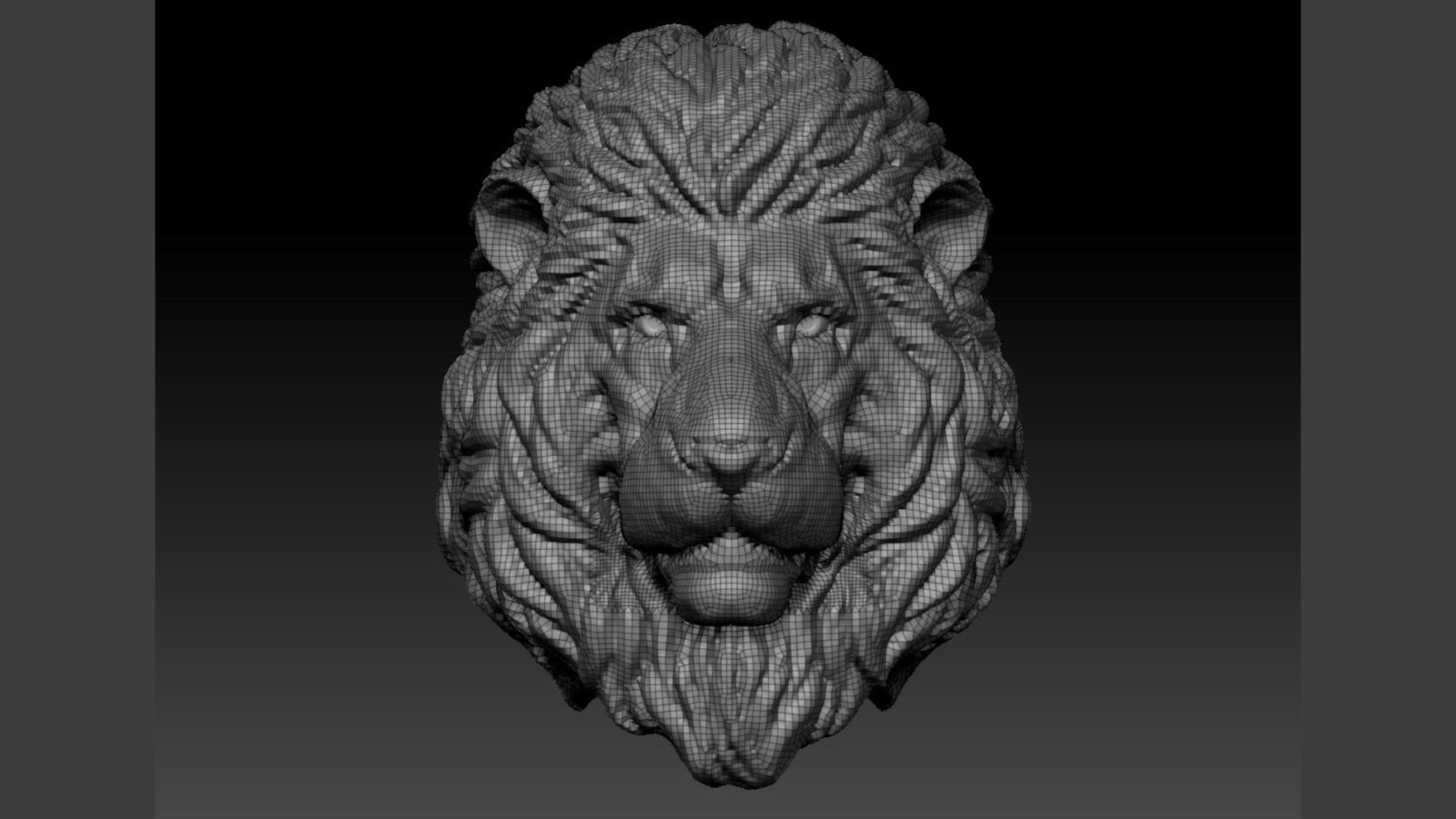 Lion Head 3D Model - TurboSquid 1956991