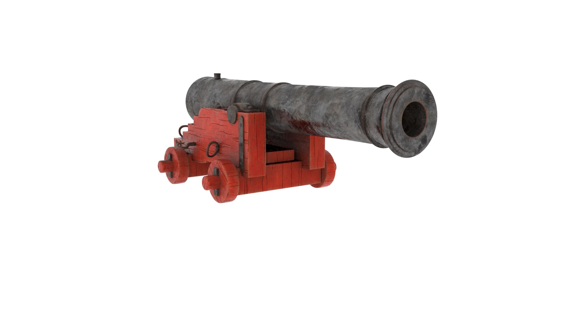 Boat Cannon 3D - TurboSquid 2015552