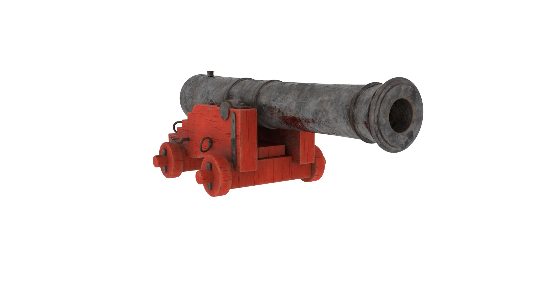 Boat Cannon 3D - TurboSquid 2015552