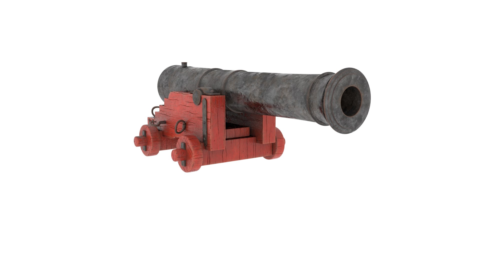 Boat Cannon 3D - TurboSquid 2015552