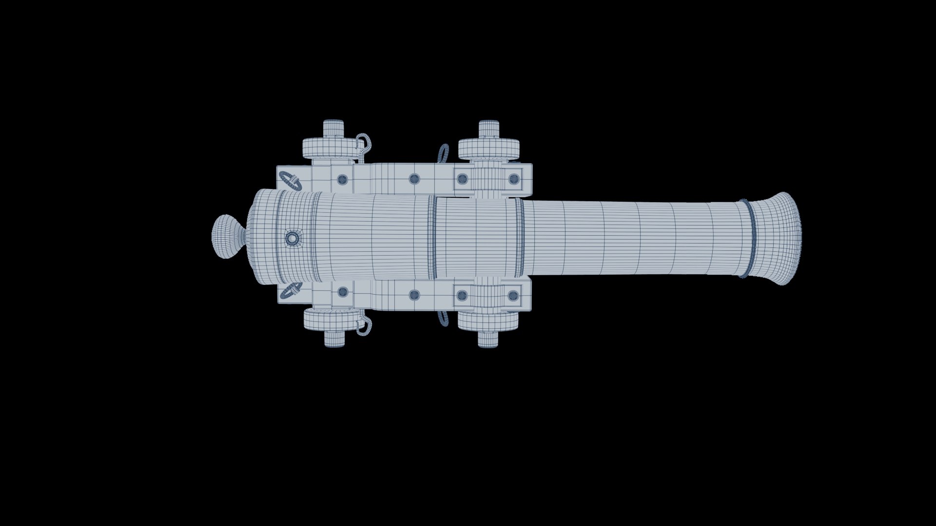 Boat Cannon 3D - TurboSquid 2015552