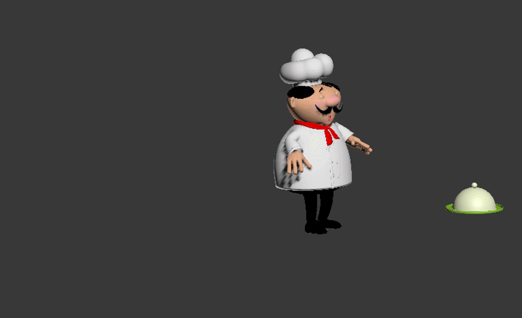 Chef 3D - TurboSquid 1926937