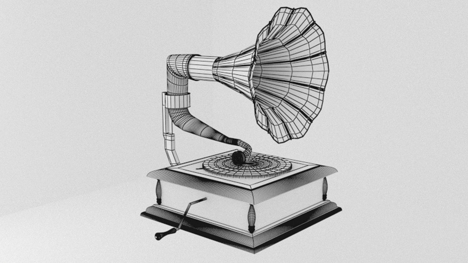 3D Gramophone Model - TurboSquid 2174624