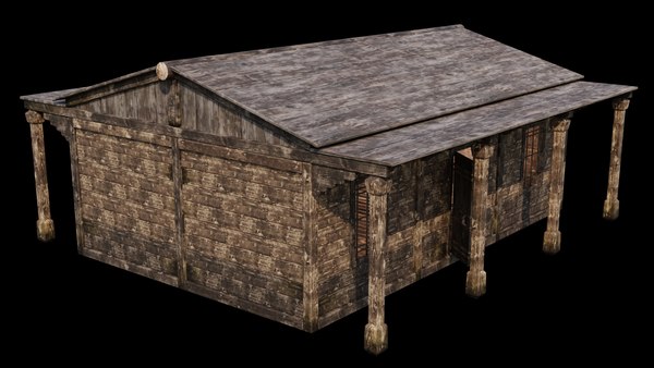 3D Medieval Houses Pack 46-47-48-49-50 - 4K Textures Game Ready Low ...