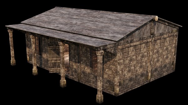 3D Medieval Houses Pack 46-47-48-49-50 - 4K Textures Game Ready Low ...