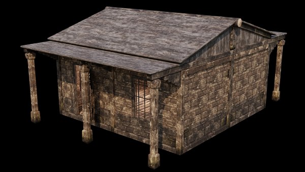 3D Medieval Houses Pack 46-47-48-49-50 - 4K Textures Game Ready Low ...
