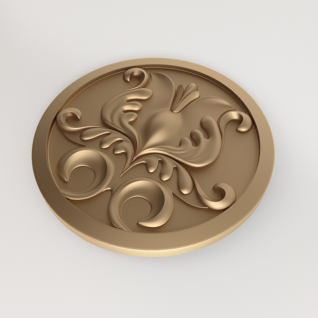 free max model decorative rosettes