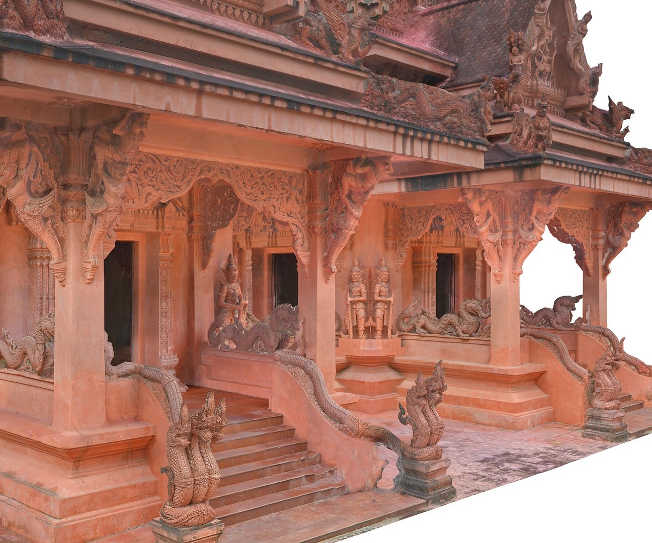 Ancient Temple Model - TurboSquid 1252047