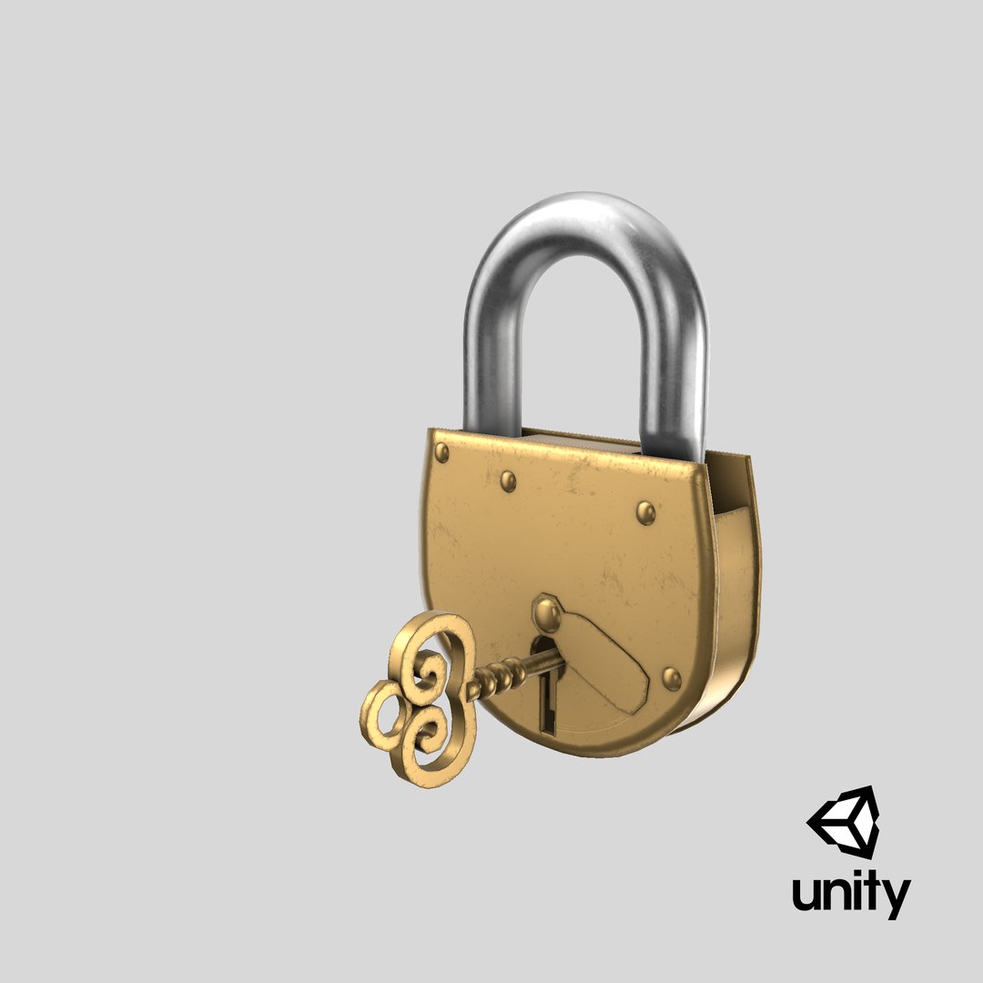 3D PadLock Model - TurboSquid 2031456
