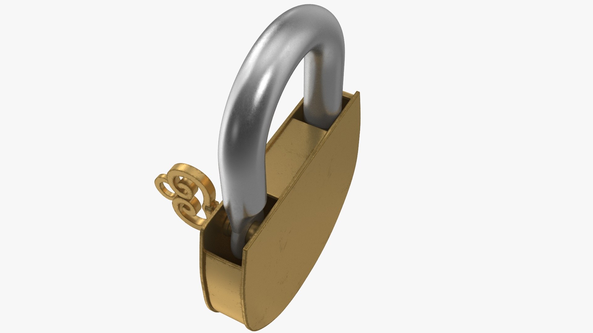 3D PadLock Model - TurboSquid 2031456