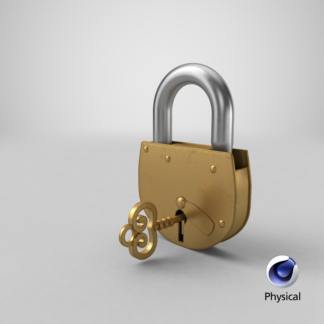 3D PadLock Model - TurboSquid 2031456