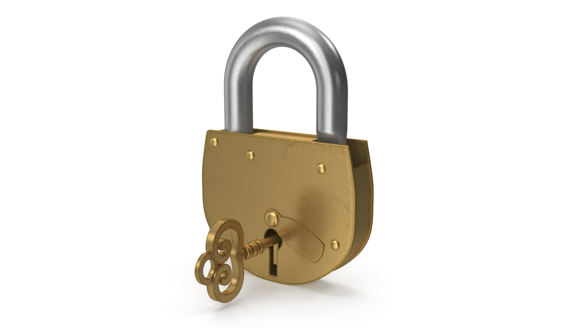 3D PadLock Model - TurboSquid 2031456