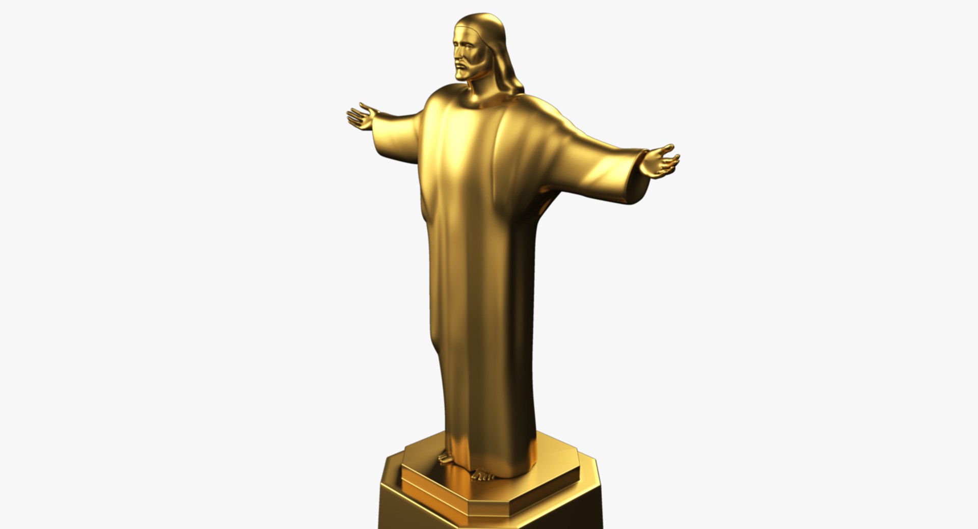 3d Jesus Christ Statue Model