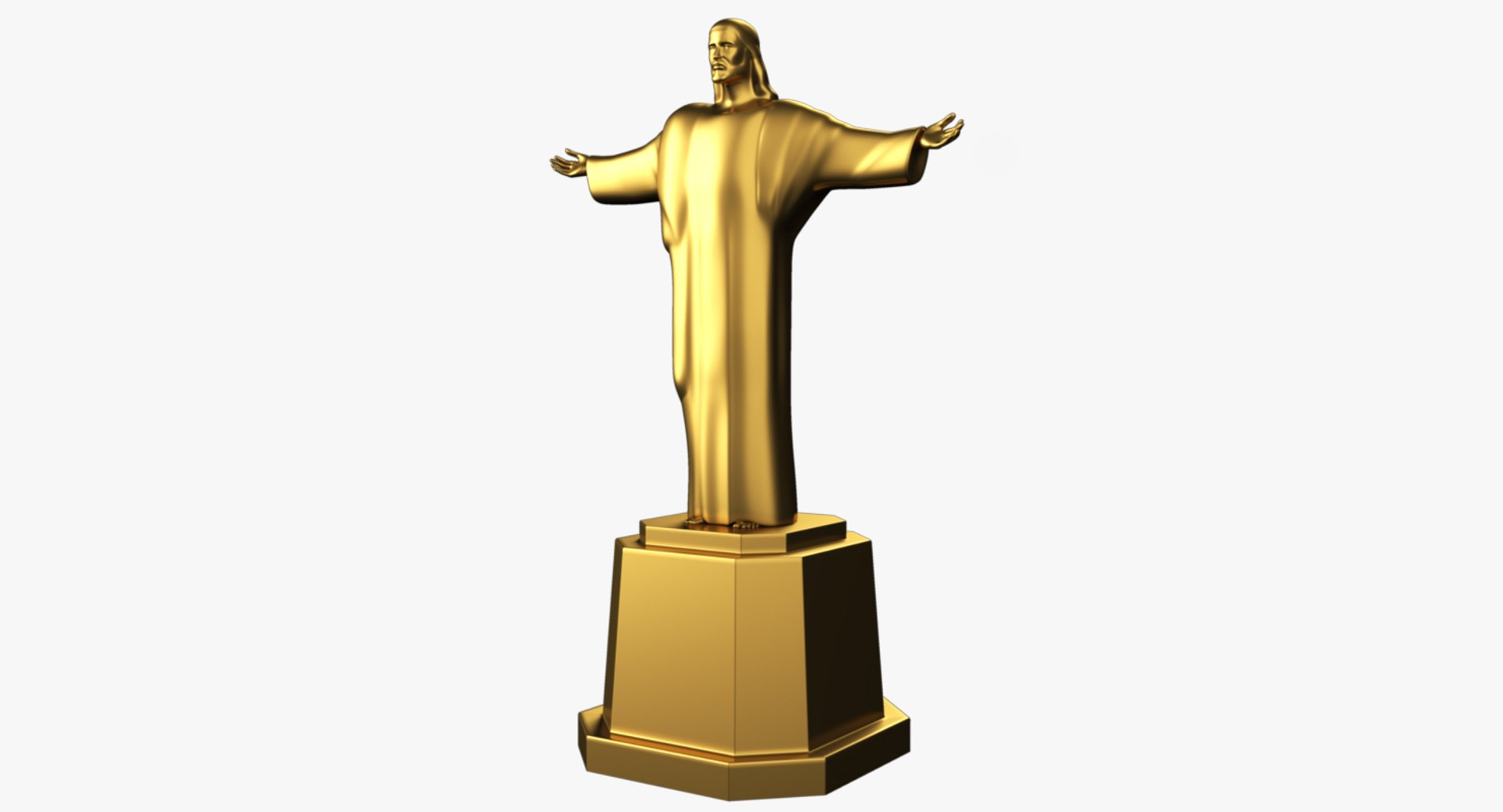 3d Jesus Christ Statue Model