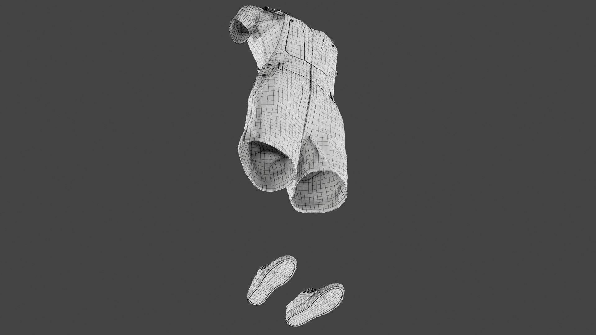 3D Mesh Women S Jean - TurboSquid 1627129