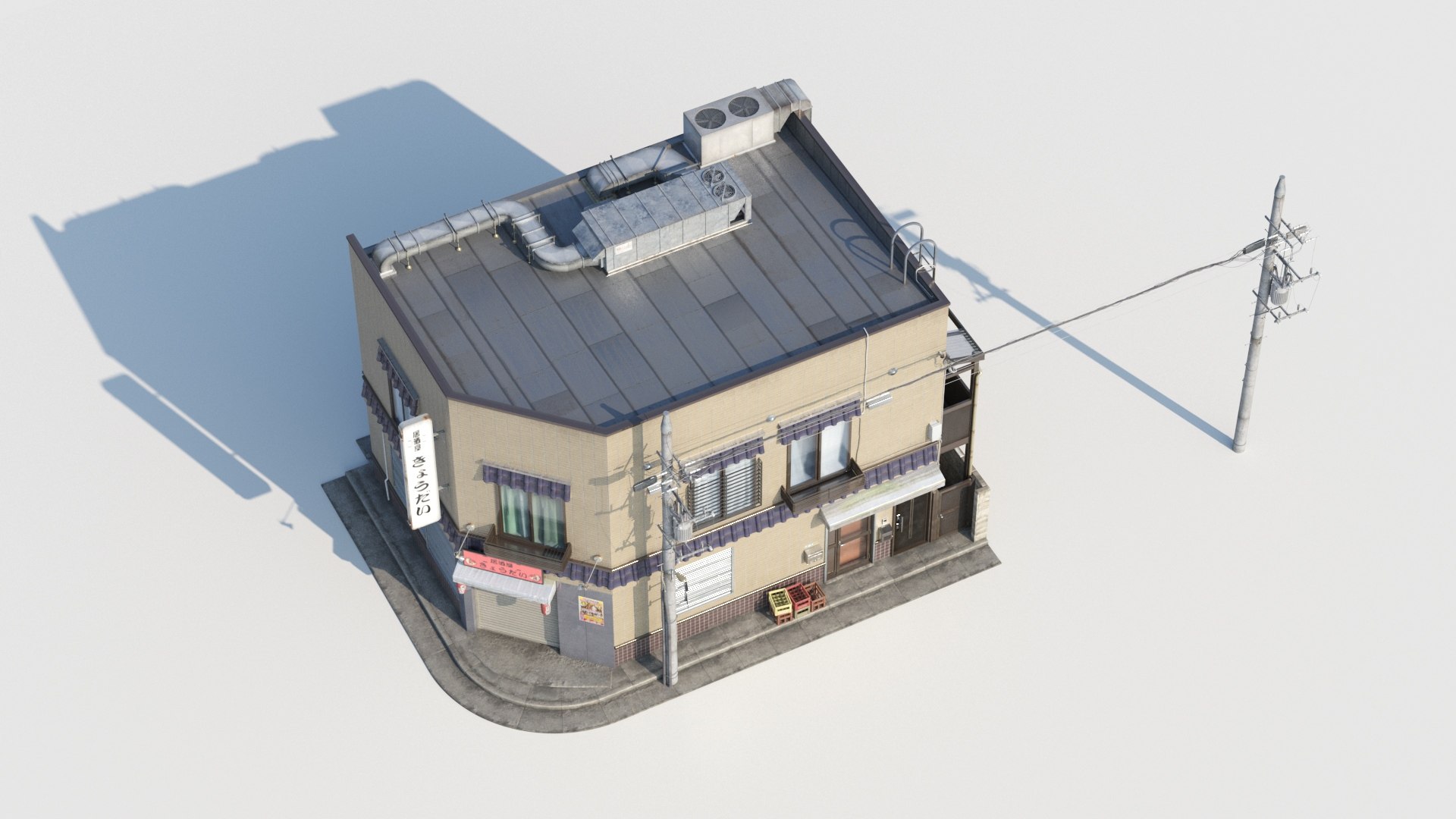 3D Tokyo Building - TurboSquid 1924741