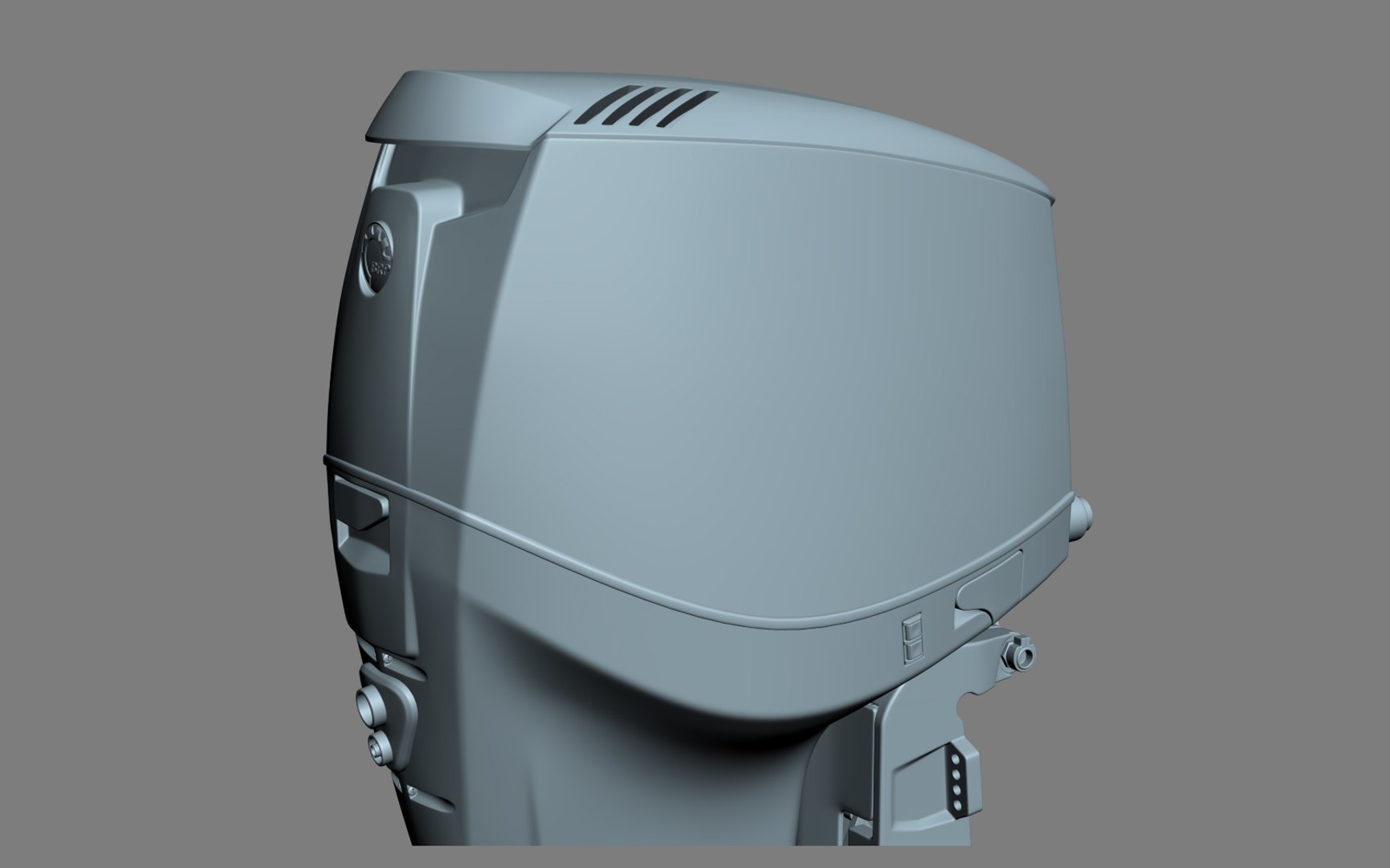 Evinrude E-tec Outboard Engine 3D Model - TurboSquid 1304326