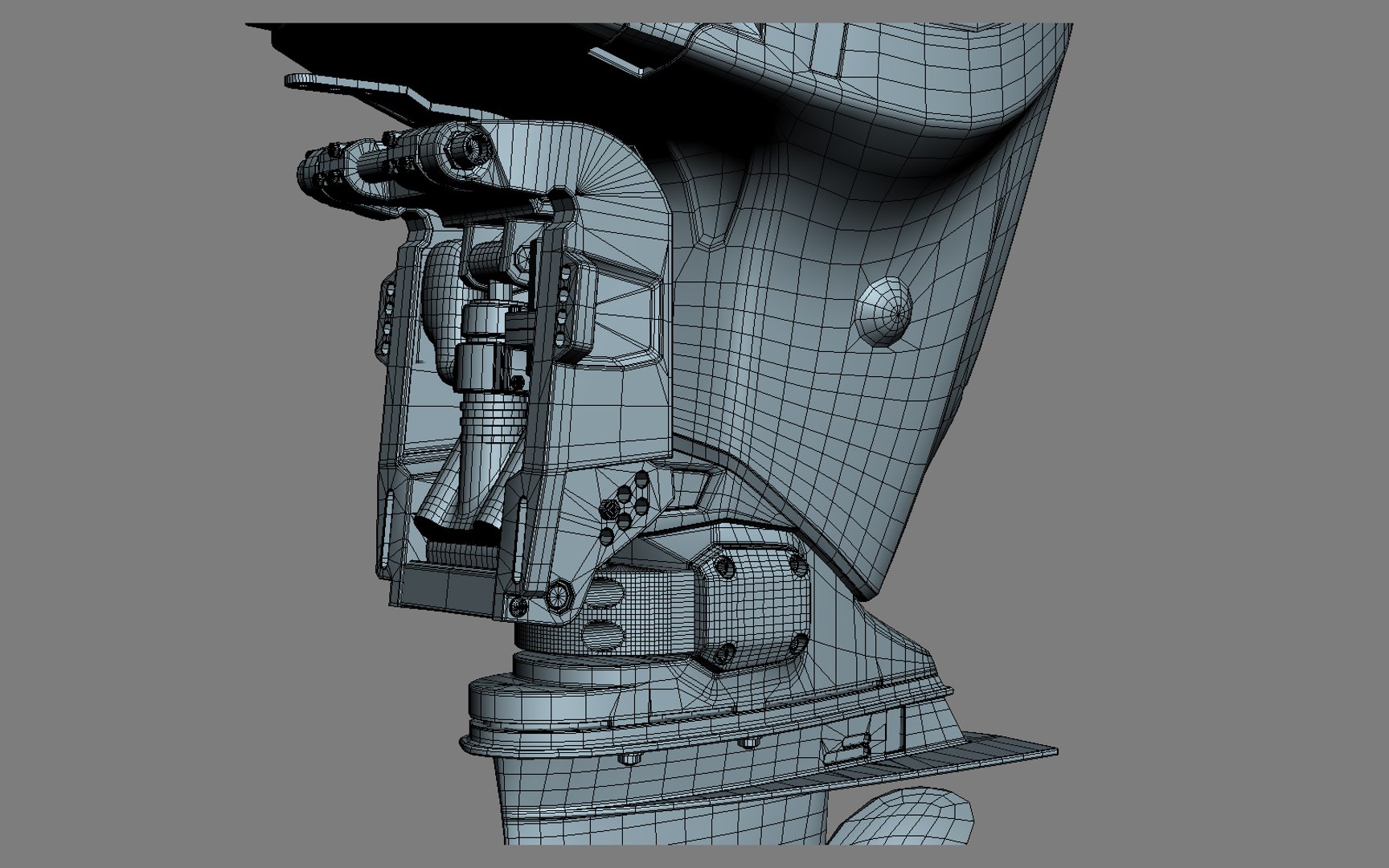Evinrude E-tec Outboard Engine 3D Model - TurboSquid 1304326
