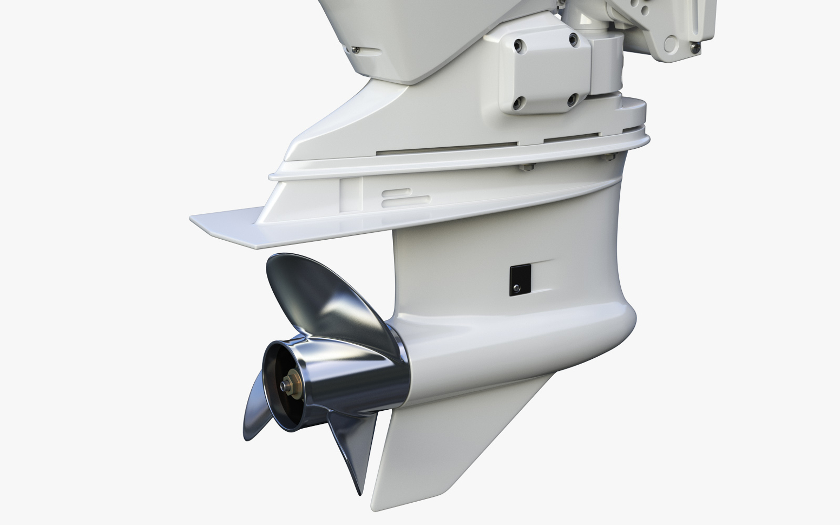 Evinrude e-tec outboard engine 3D model - TurboSquid 1304326