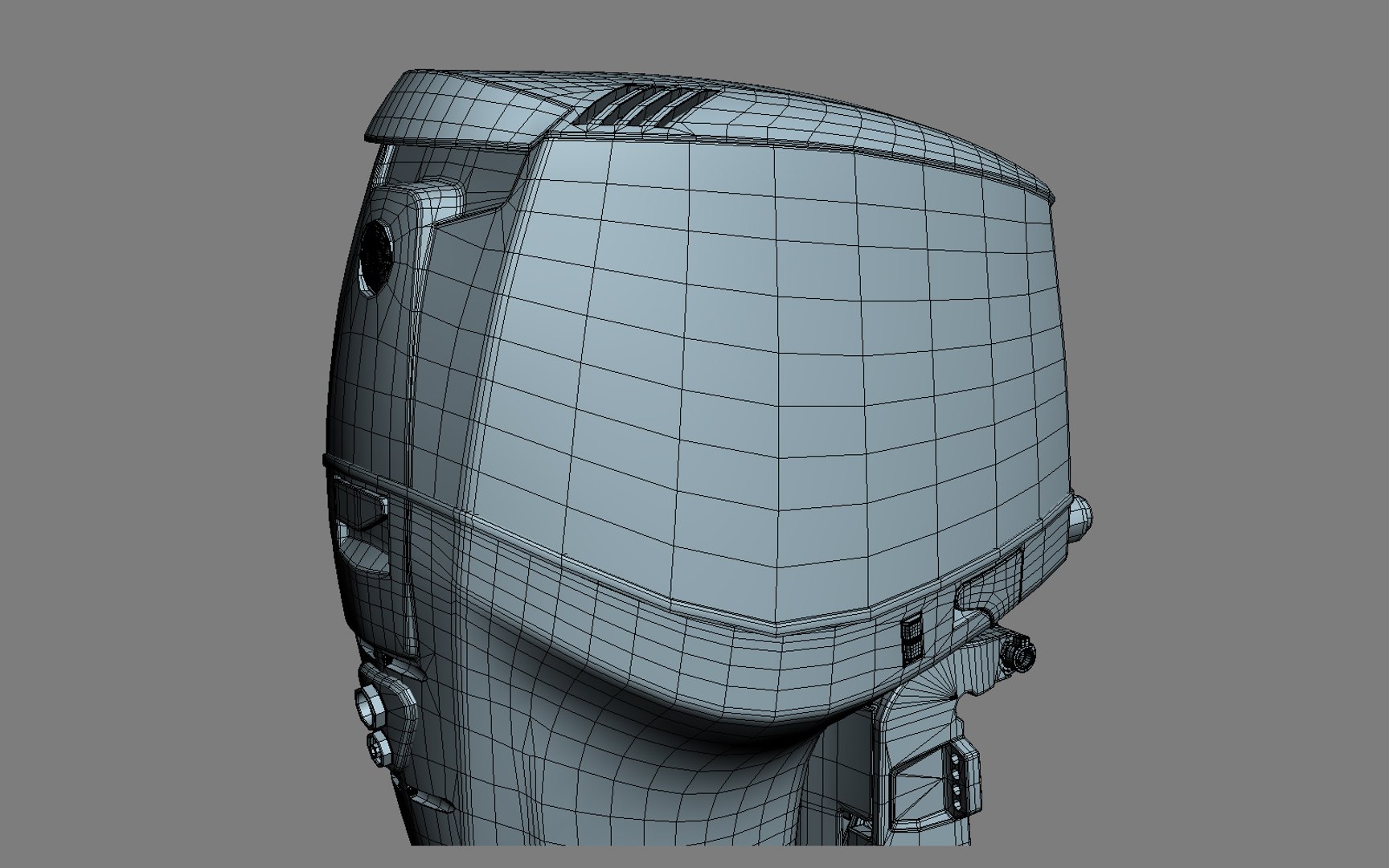 Evinrude E-tec Outboard Engine 3D Model - TurboSquid 1304326