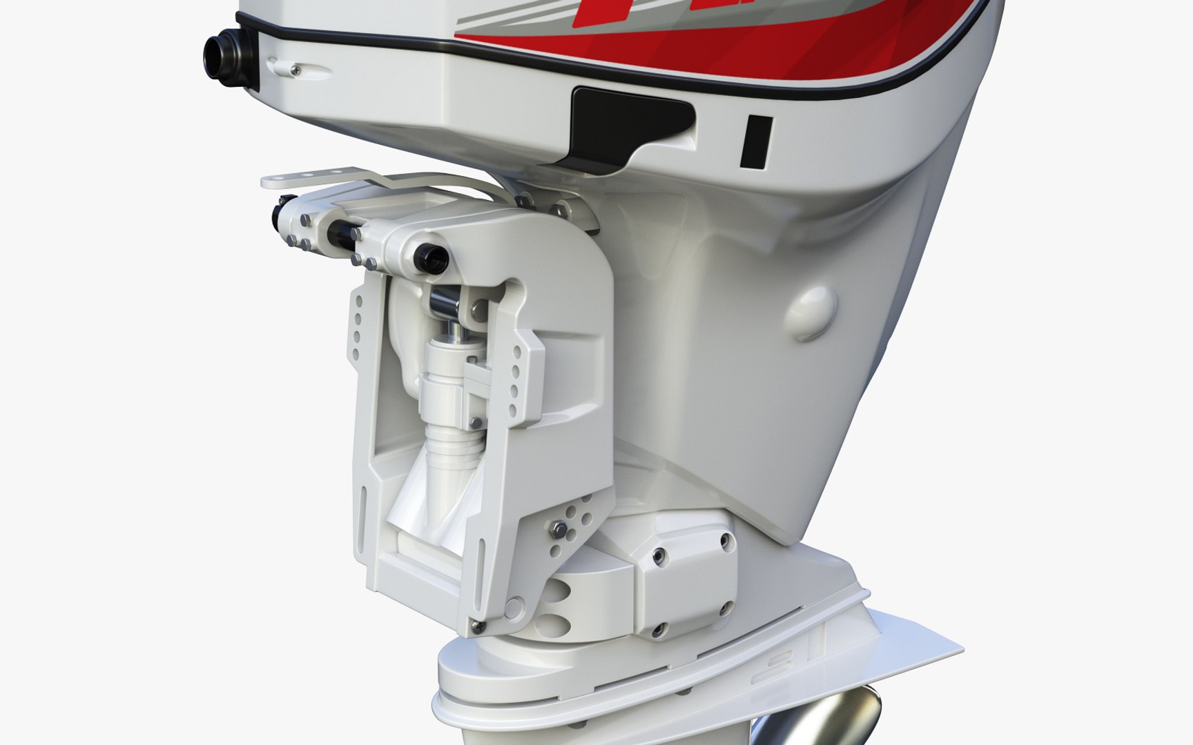 Evinrude E-tec Outboard Engine 3D Model - TurboSquid 1304326