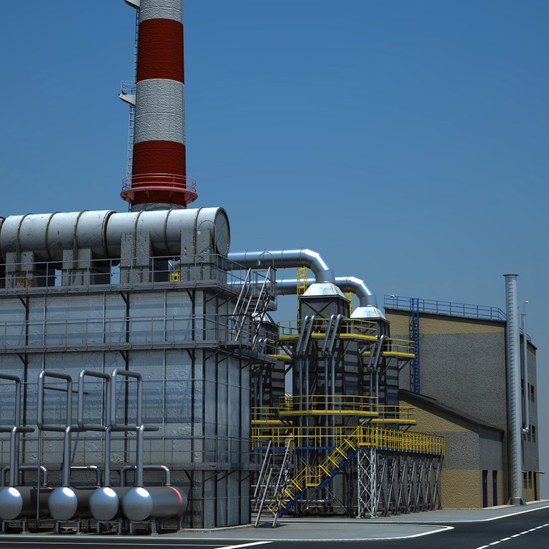 3d Gas Condensate Refinery Model