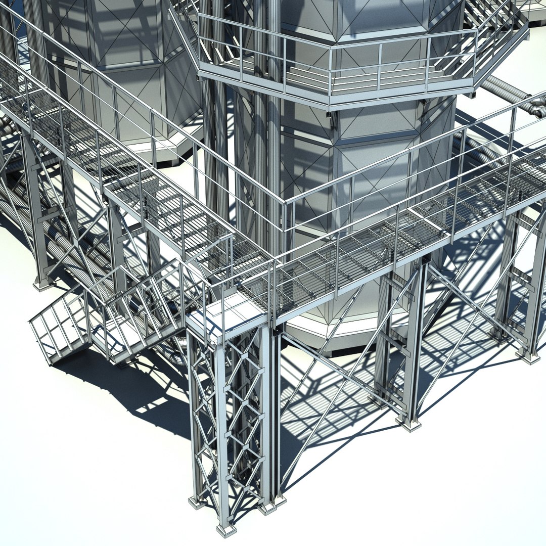 3d Gas Condensate Refinery Model