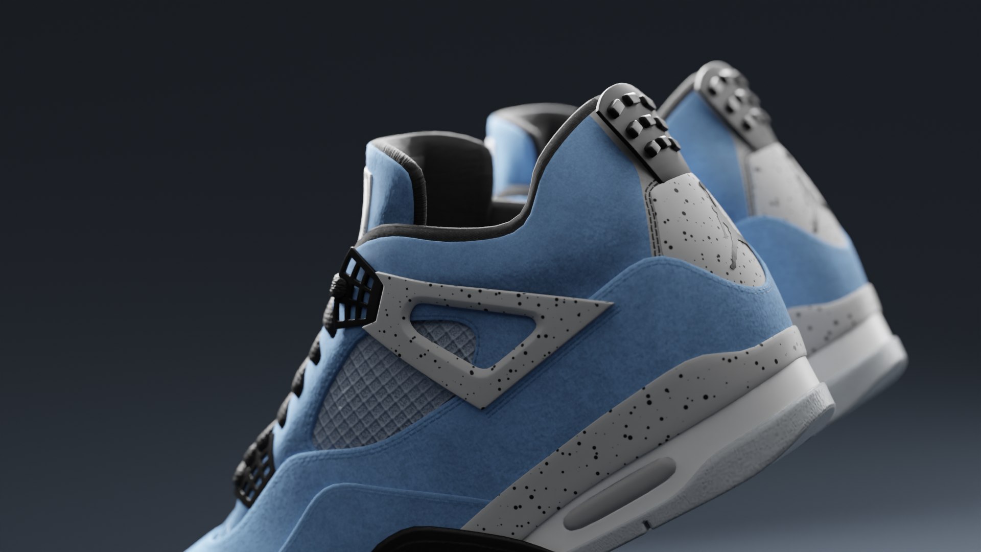 3D Air Jordan 4 - Nike Shoes - 03 Model - TurboSquid 2187753