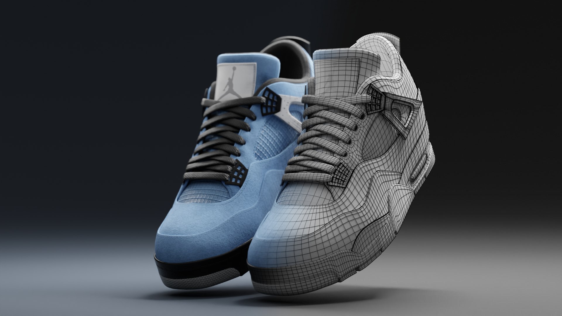 3D Air Jordan 4 - Nike Shoes - 03 Model - TurboSquid 2187753