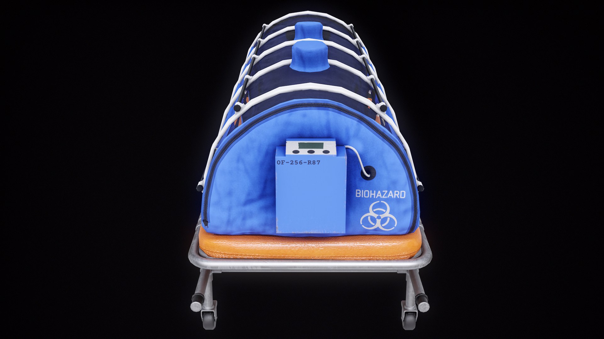 Biological Isolation Chamber Tray PBR 3D Model - TurboSquid 2148095