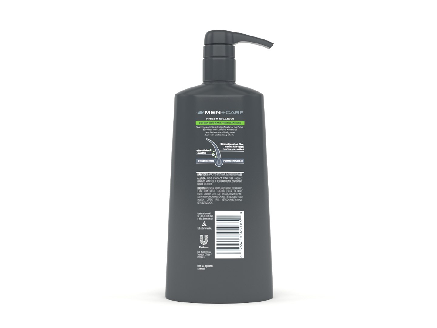 3D Dove Men Care Shampoo - TurboSquid 1586642