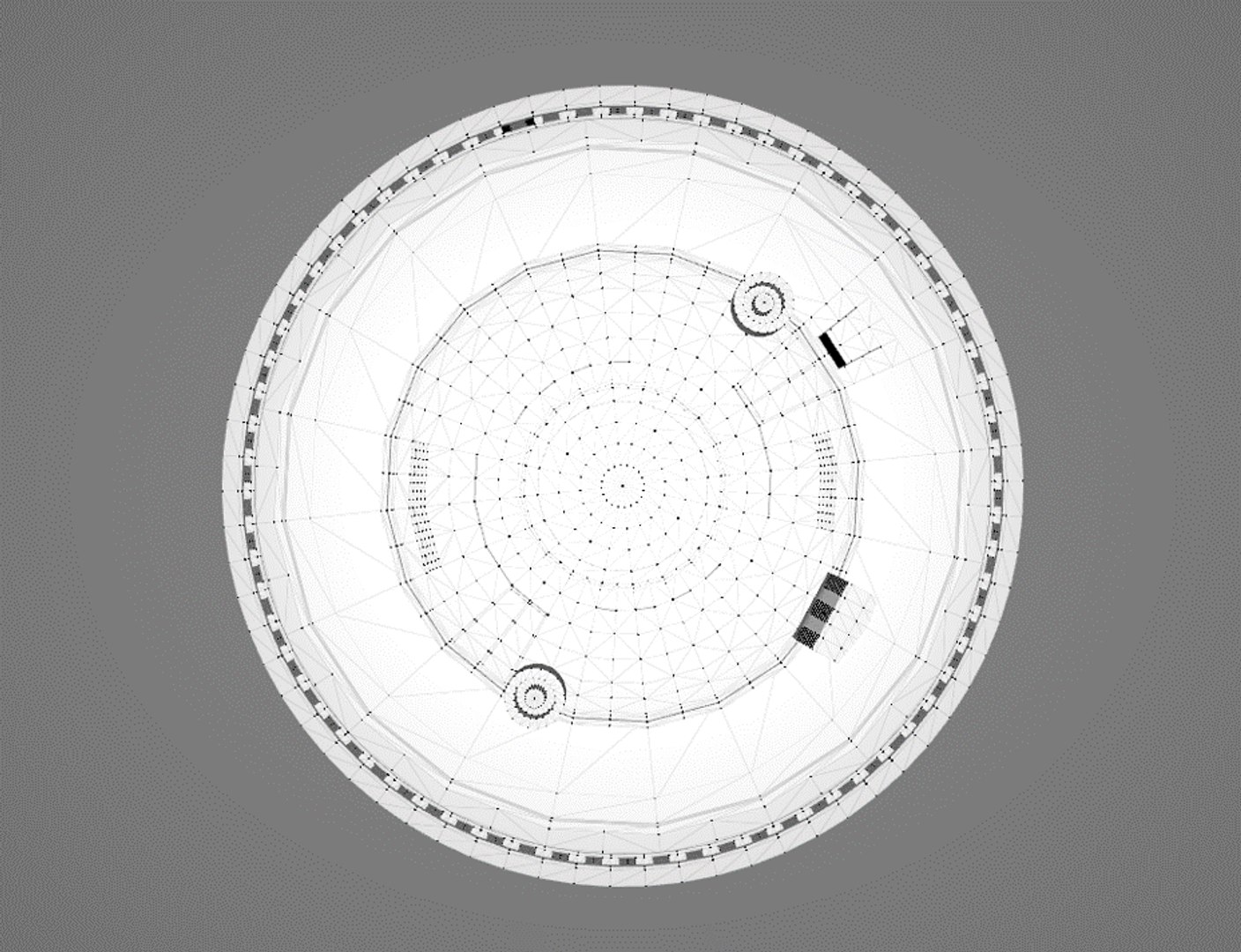 3D Galactic Senate Chamber Model - TurboSquid 1558326