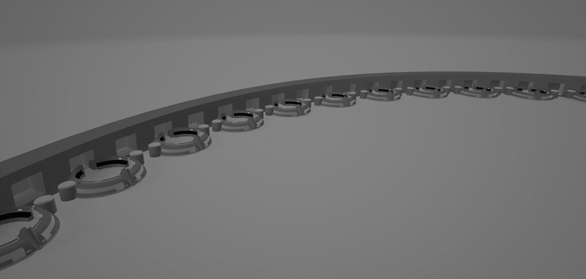 3D Galactic Senate Chamber Model - TurboSquid 1558326