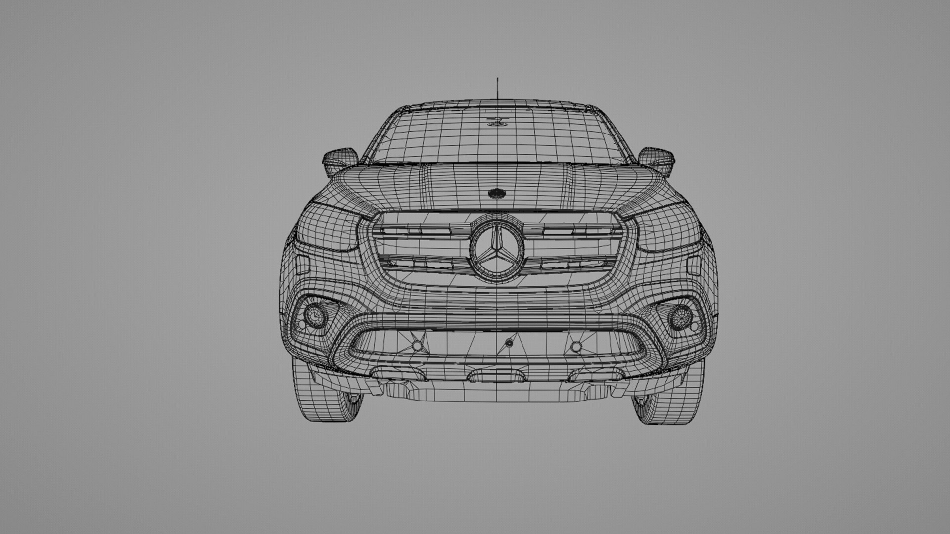 Mercedes Benz X Class 2018 3D Model - TurboSquid 2235362