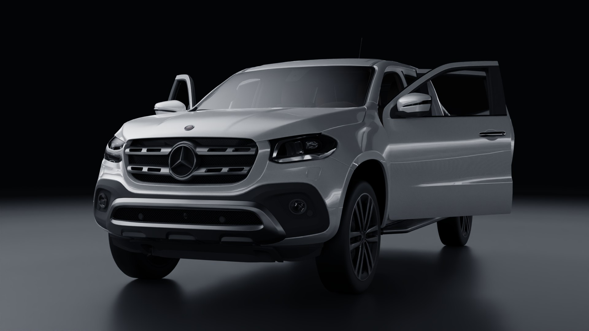 Mercedes Benz X Class 2018 3D Model - TurboSquid 2235362