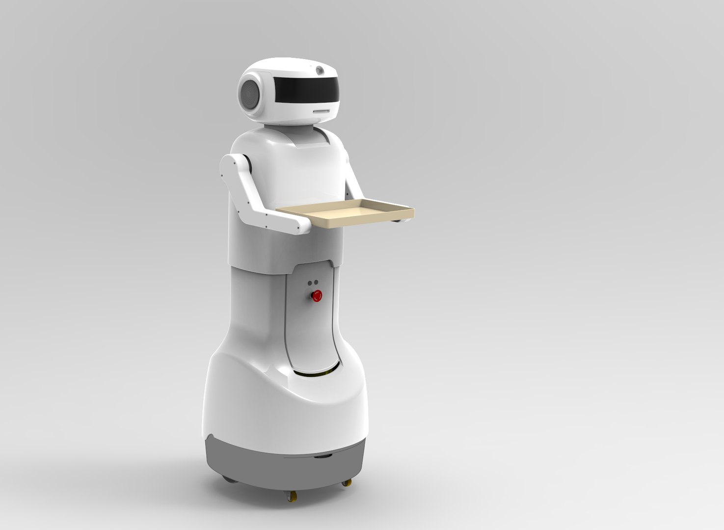 3D Server Robot - TurboSquid 1583106