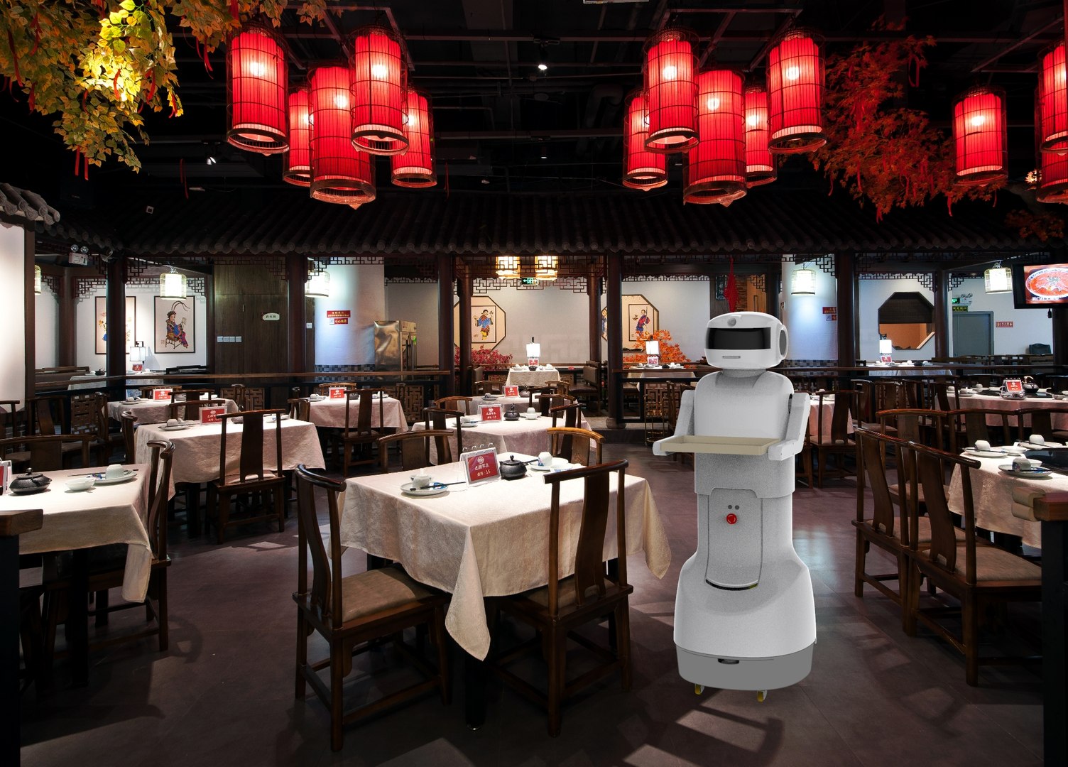 3D Server Robot - TurboSquid 1583106