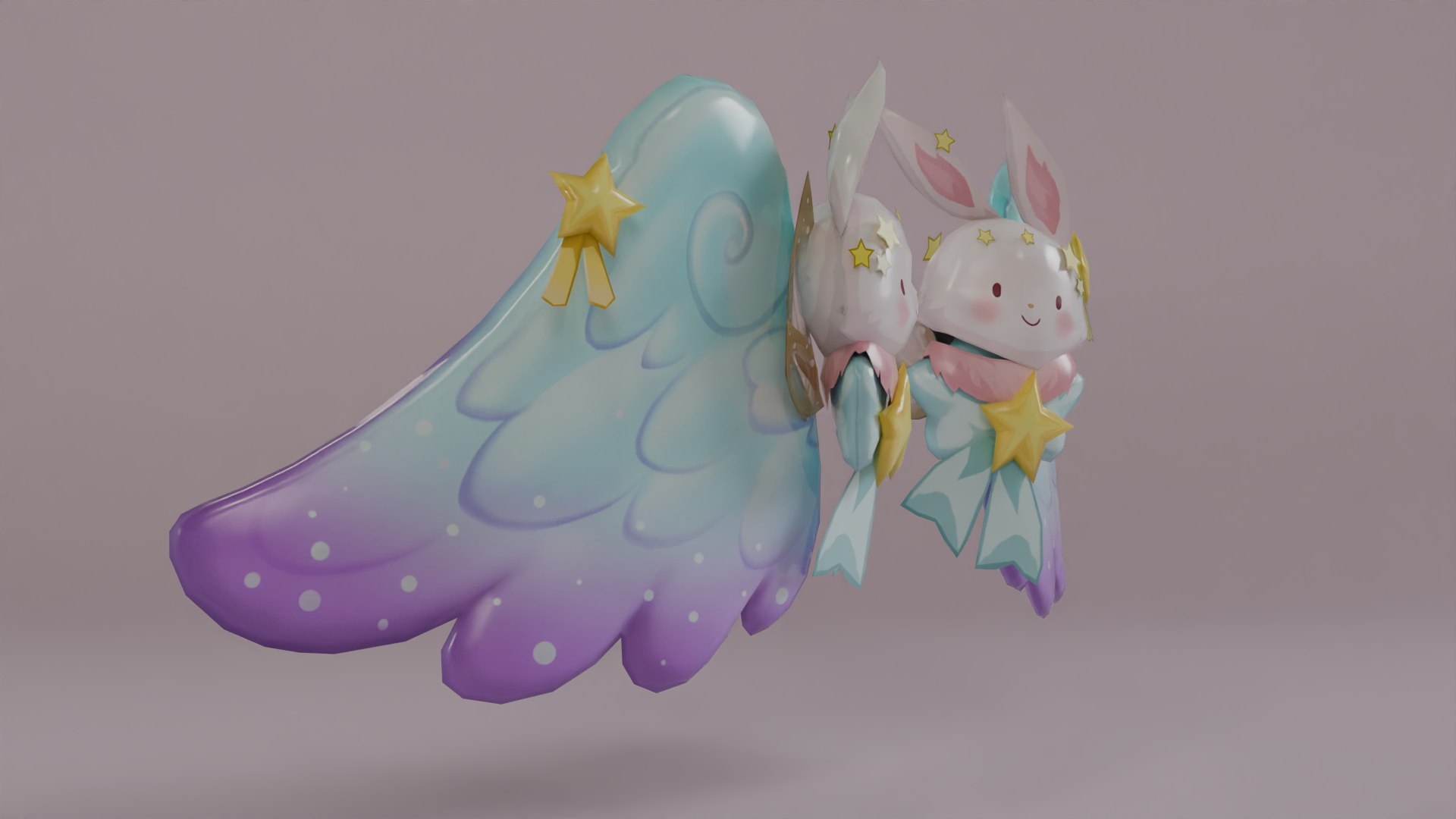 Rabbit Wing 3D Model - TurboSquid 2291457