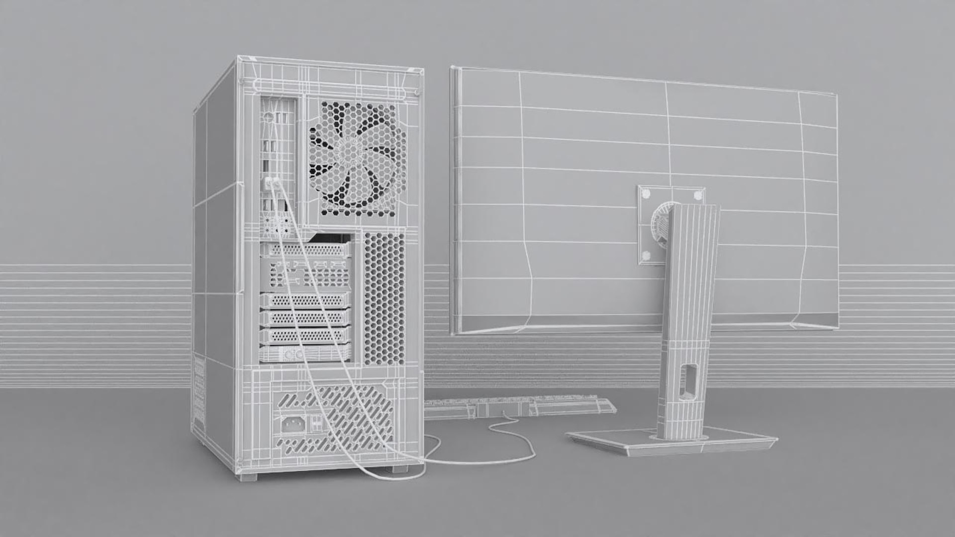 Pc Desktop Gaming Model - TurboSquid 1482256