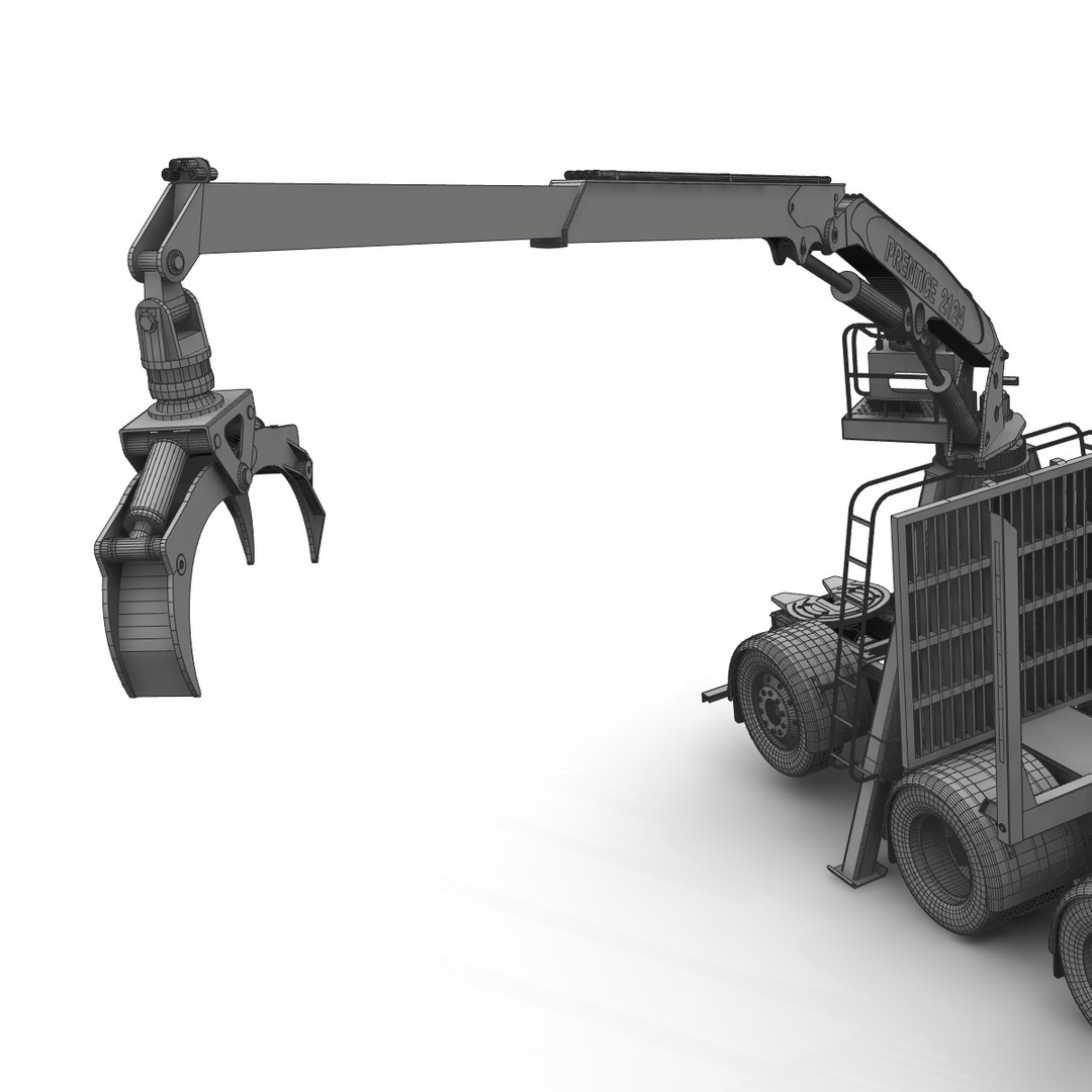 3d Freightliner Powerliner Logger