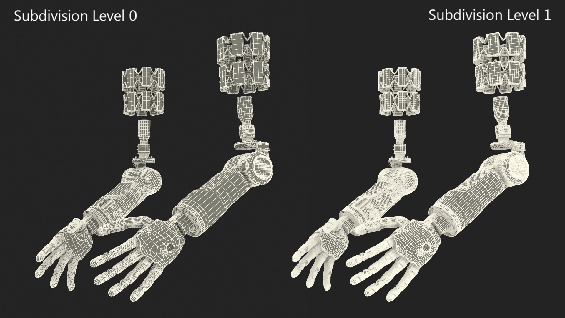 Brain Controlled Prosthetic Limbs 3D model - TurboSquid 2092104